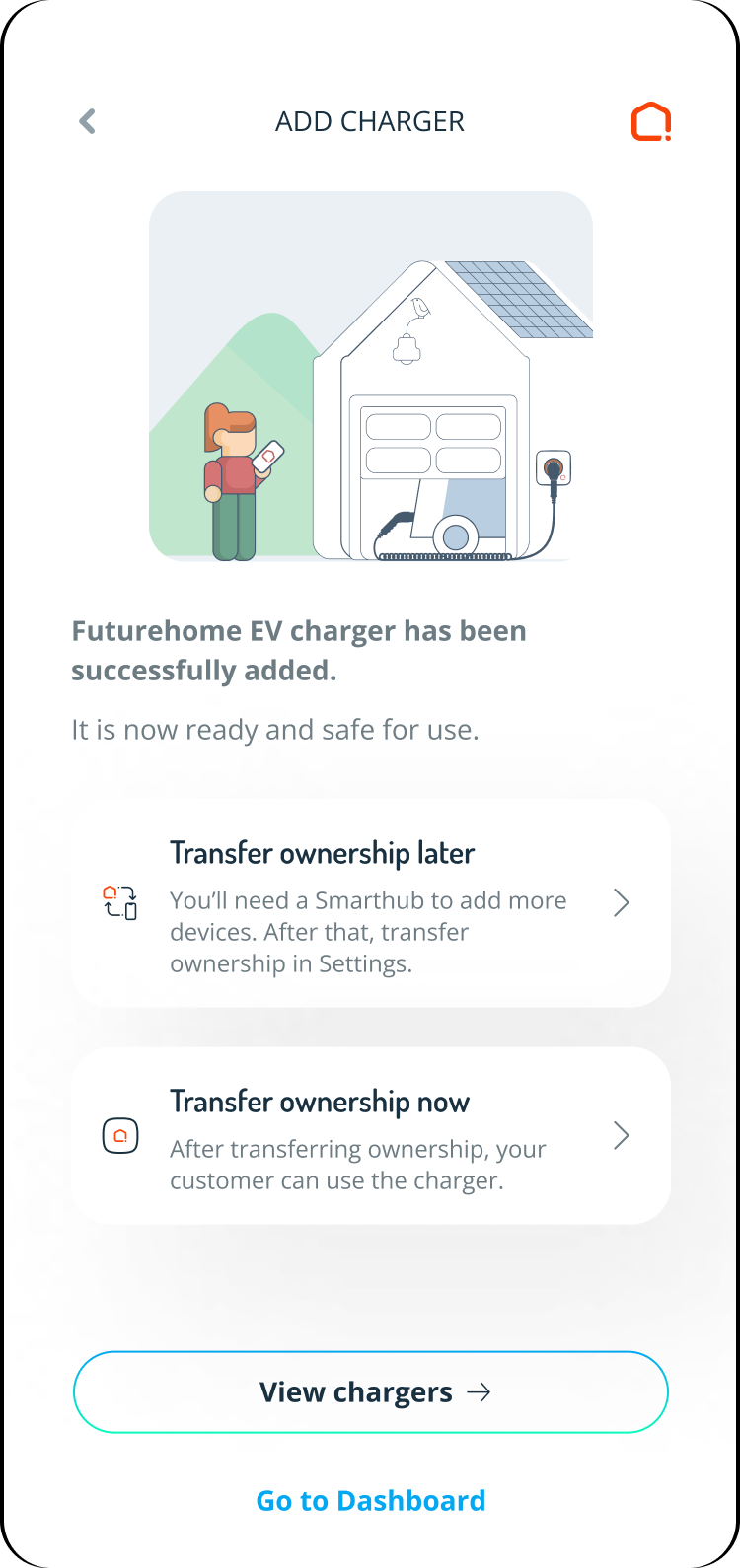 Futurehome Charge - Provisioning (First setup) – Futurehome